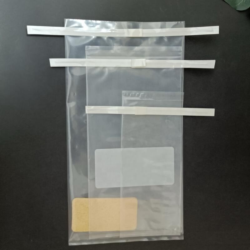 Medical Lab Sterile Sampling Bags With Wire For Sample Transport And ...