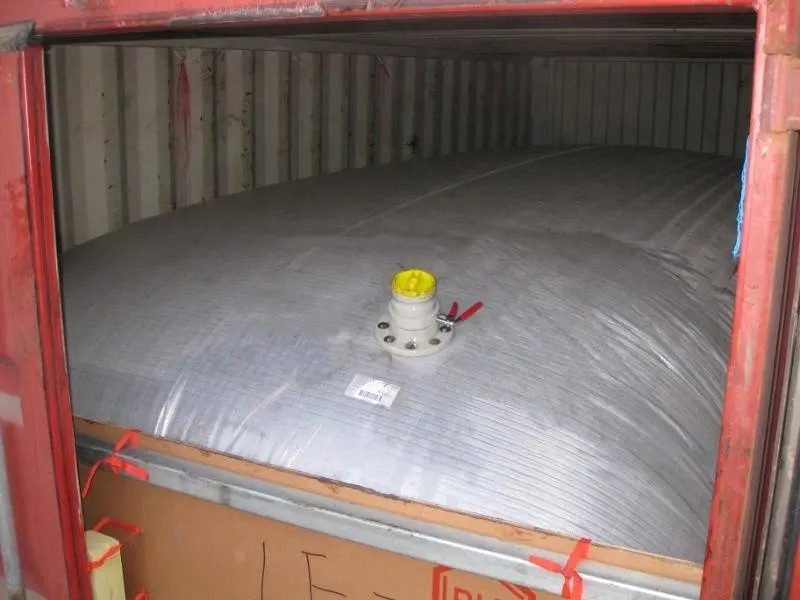 Container Liner Bag Flexitank Flexitank 23000 Liter Flexitank Flexi Bag Sunflower Oil Loading ...