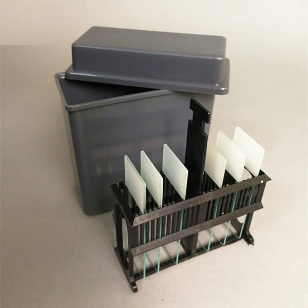 Histology Tissue Slide Glass Staining Jar Staining Rack Pathology ...