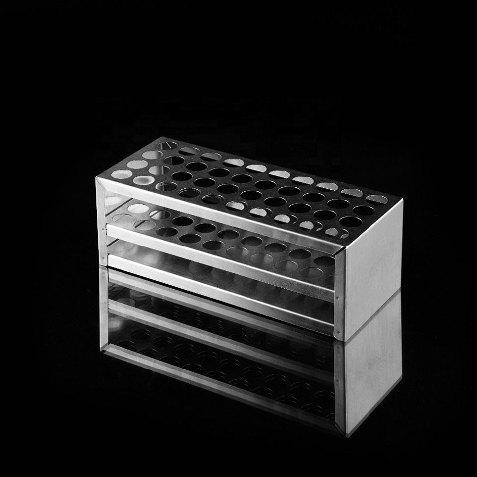 40/6/8/10 Laboratory Stainless Steel Test Tubes Holder Centrifuge Tubes ...