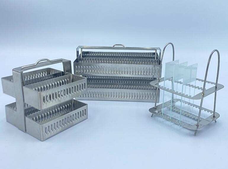 Histology Tissue Slide Glass Staining Jar Staining Rack Pathology ...