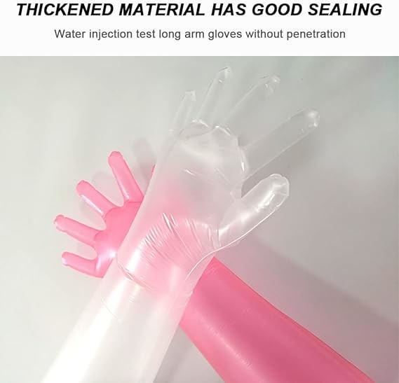 Disposable Field Dressing Gloves Veterinary Insemination Rectal Long ...