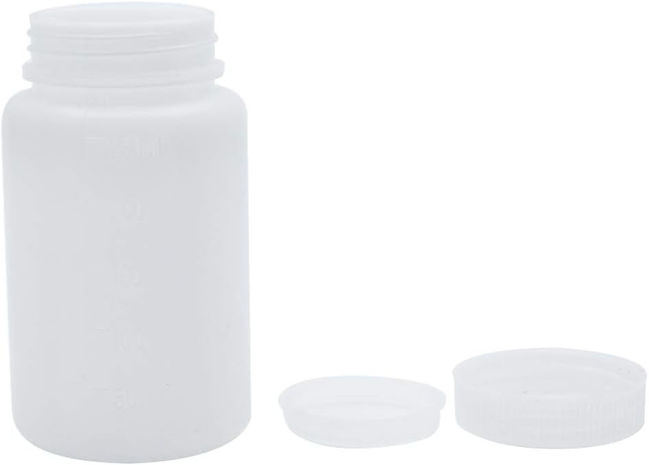 HDPE Wide Mouth Plastic Bottles Lab Sample Bottle Laboratory Reagent ...