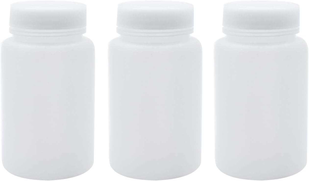 HDPE Wide Mouth Plastic Bottles Lab Sample Bottle Laboratory Reagent ...