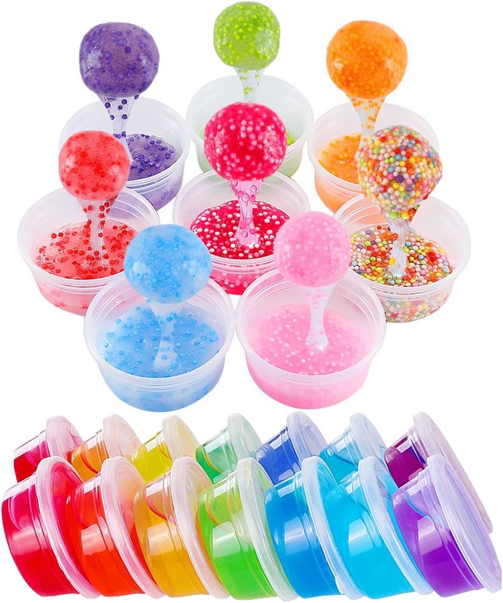 Small Plastic Containers With Lids 50 Pack Slime Containers With Lids ...