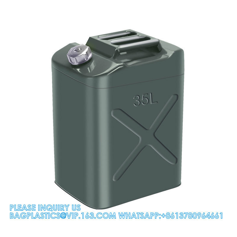 Metal 60 Liter Jerry Can 60l Steel Jerry Cans Gasoline Tank Jerry Gas ...