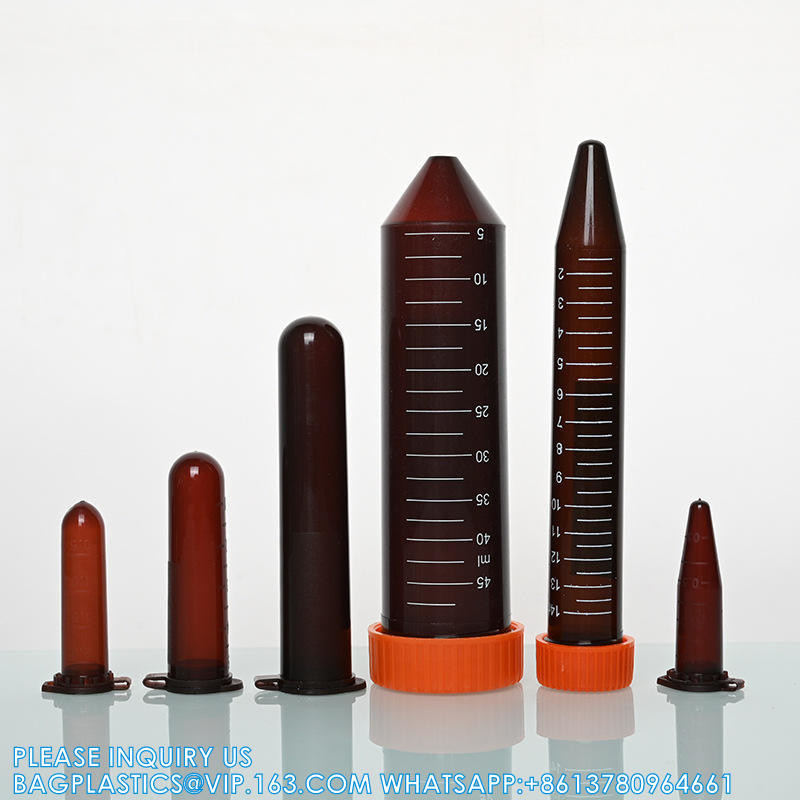 Sterile Amber 1.5ml Micro Centrifuge Microcentrifuge Tube Falcon Tube ...