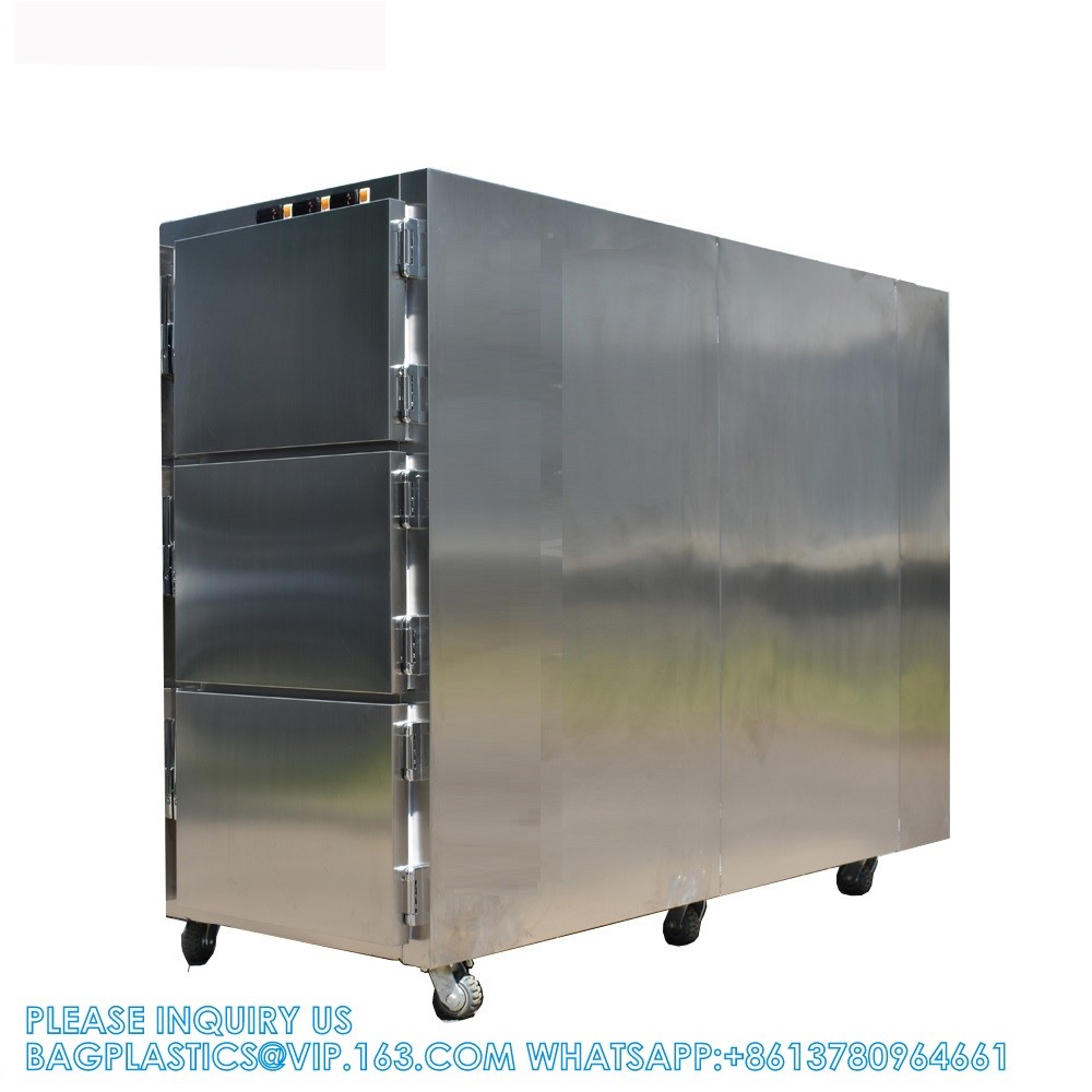 3 Drawers Corpse Freezer Bodies Mortuary Refrigerators Morgue ...