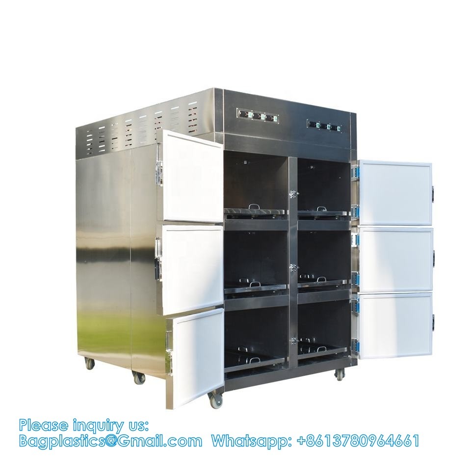 6 Rooms Dead Body Refrigerator Morgue Freezer Mortuary Equipment Morgue ...
