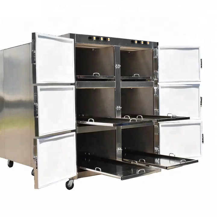 6 Rooms Dead Body Refrigerator Morgue Freezer Mortuary Equipment Morgue ...