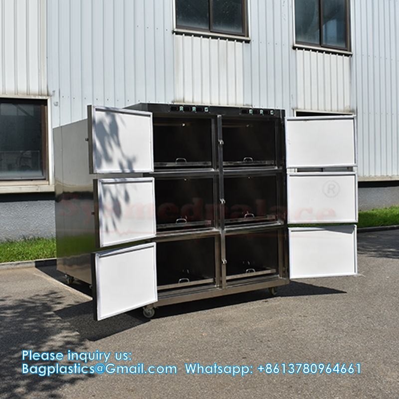 6 Rooms Dead Body Refrigerator Morgue Freezer Mortuary Equipment Morgue ...