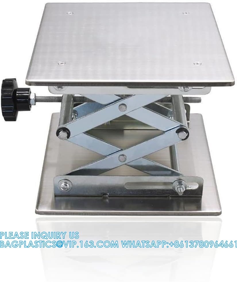 Stainless Steel Lifting Table Manual Control Laboratory Use Lifting ...