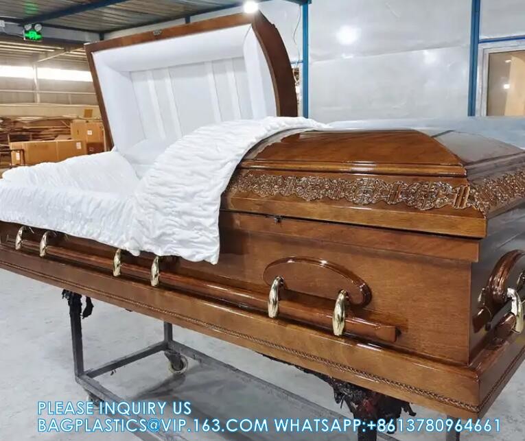 Wood Veneer MDF Caskets Cardboard Caskets European Coffins Cremation ...