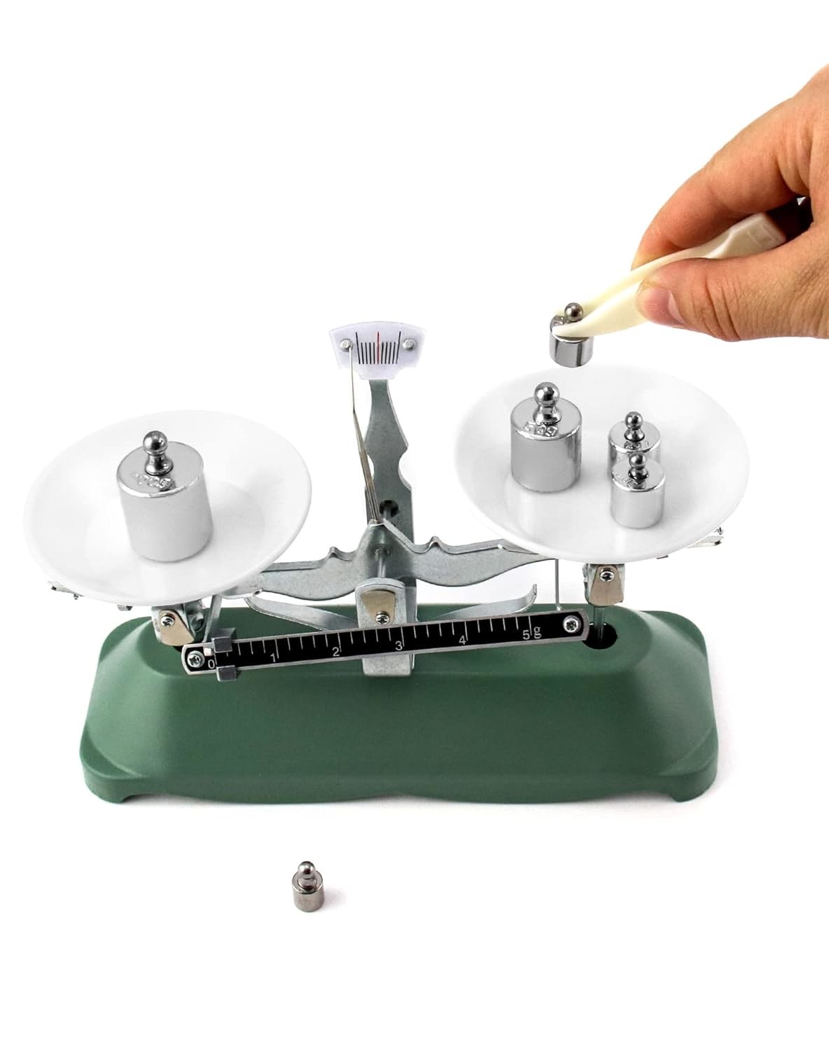 Balance Scale, 200g / 0.2g, Laboratory Triple Beam Balance Beam Scale ...