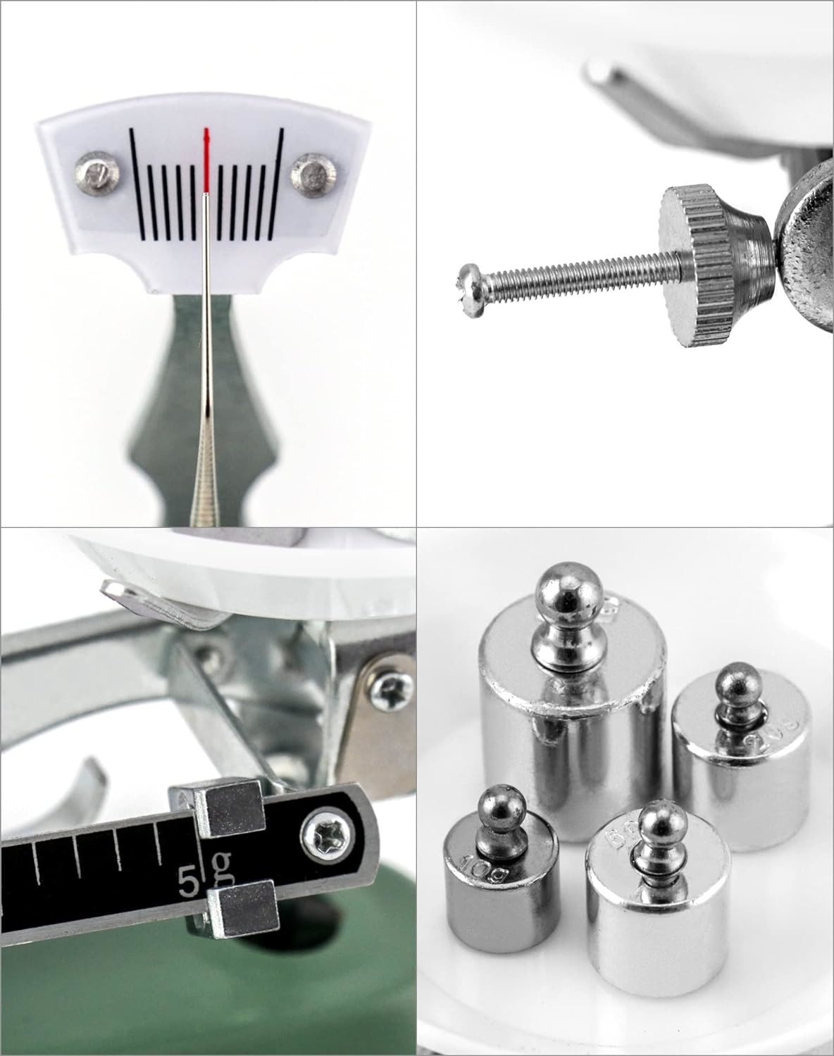 Balance Scale, 200g / 0.2g, Laboratory Triple Beam Balance Beam Scale ...